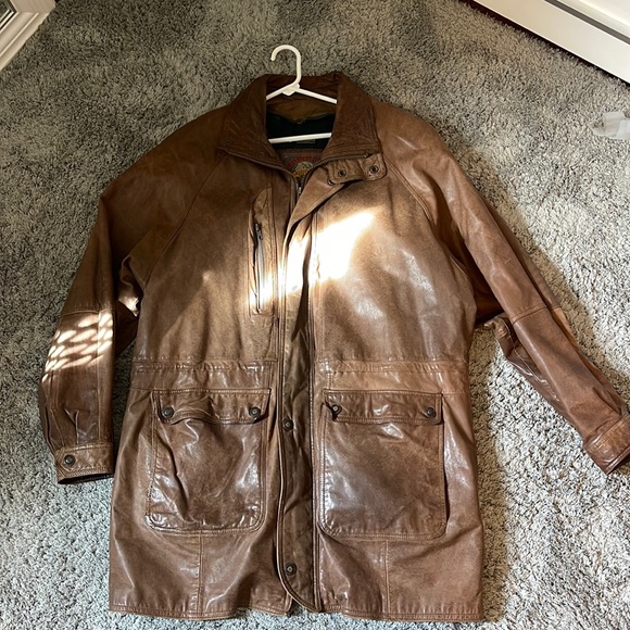3M Thinsulate | Jackets & Coats | Vintage Mens Leather Jacket Circa 989 ...